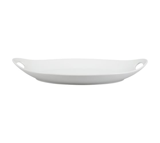BIA White Porcelain Oval Platter | Pottery Barn