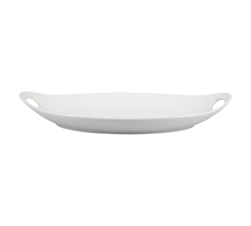 BIA White Porcelain Oval Platter | Pottery Barn