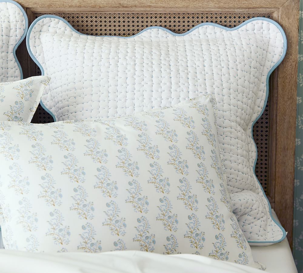 Julia Berolzheimer Marigold Reversible Cotton Sham | Pottery Barn