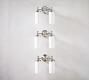 Mercer Double Tube Sconce | Pottery Barn