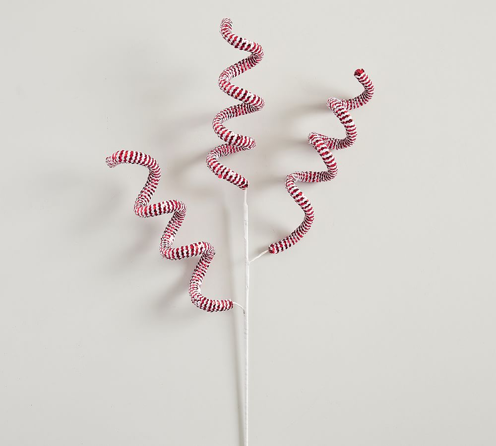 Swirly Candy Cane Picks | Pottery Barn