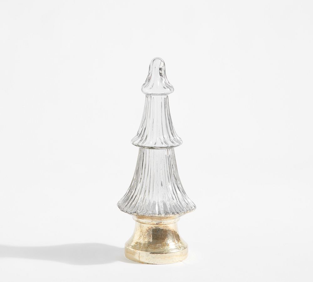 Clear Glass Decorative Trees | Pottery Barn