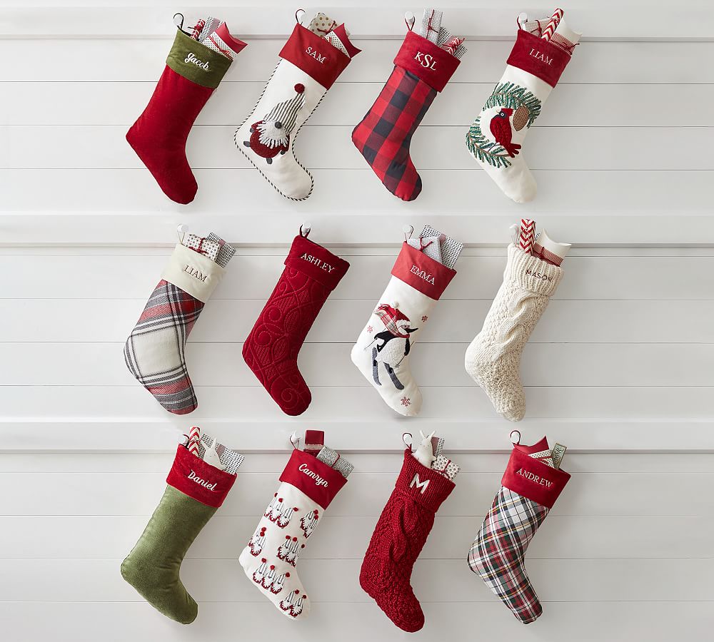Chunky Cable Knit Stocking | Pottery Barn