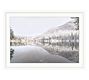 First Lake Snow Framed Print | Pottery Barn