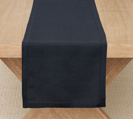 Belgian Linen Table Runner | Pottery Barn