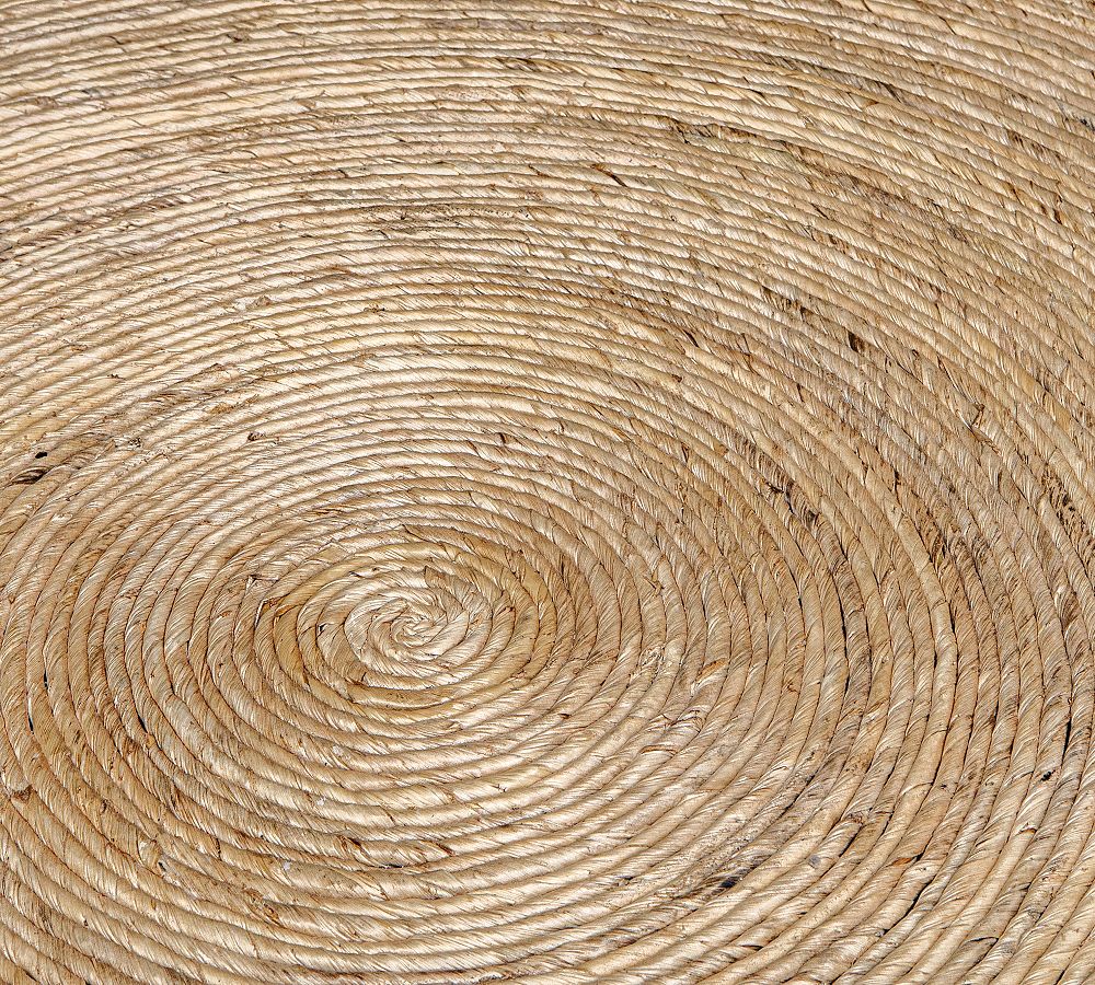 Noah Round Woven Coffee Table | Pottery Barn