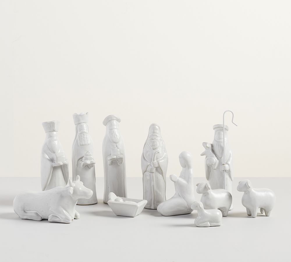 Handcrafted Terracotta Nativity Set | Pottery Barn