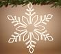Lit Neon Snowflake | Pottery Barn