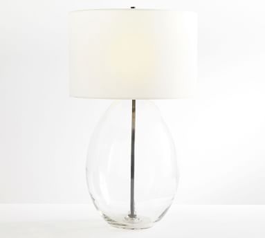 Bennett Recycled Glass Table Lamp | Pottery Barn
