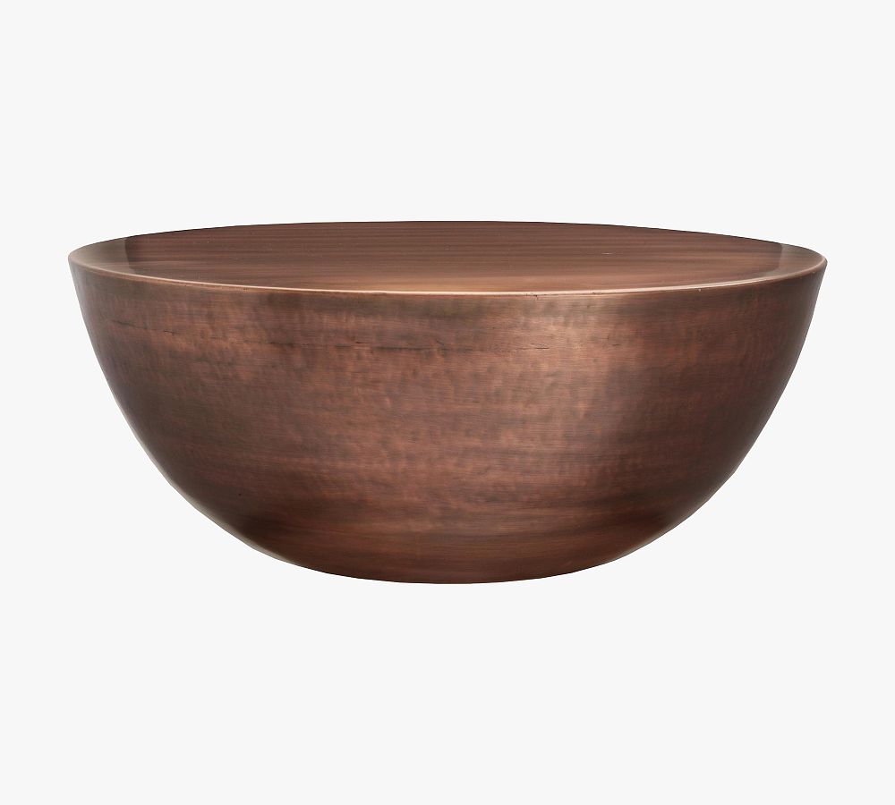 Rebel Round Metal Coffee Table | Pottery Barn