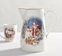 Nostalgic Santa Pitcher | Bar Accessories | Pottery Barn