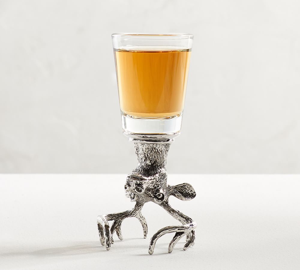 Stag Shot Glass | Pottery Barn