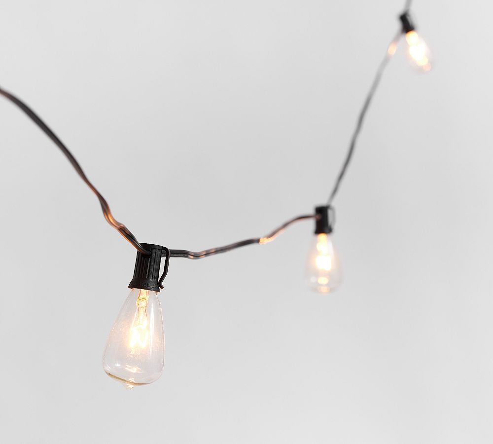 Edison Bulb Outdoor String Lights | Pottery Barn