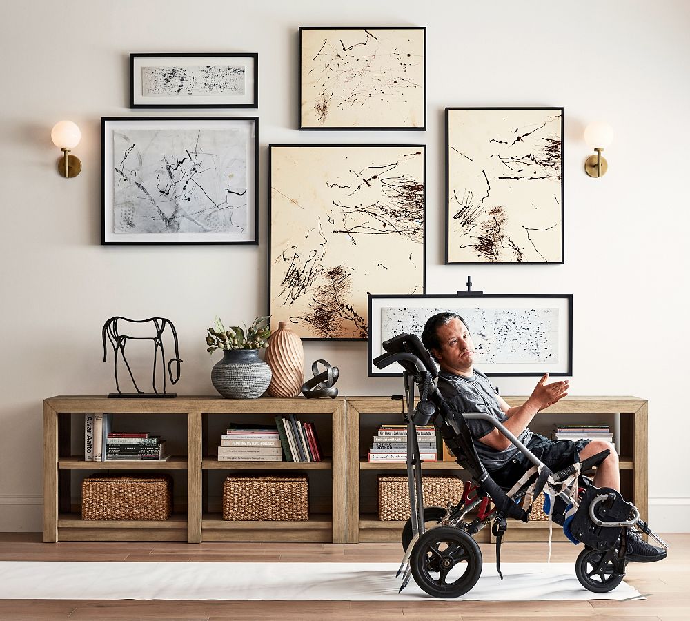 Mapping Two by Eric Santamaria for ArtLifting | Pottery Barn