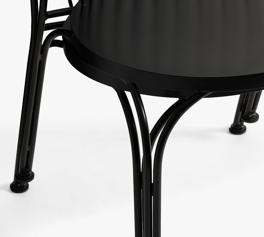 Metal Outdoor Stacking Bistro Chair | Pottery Barn