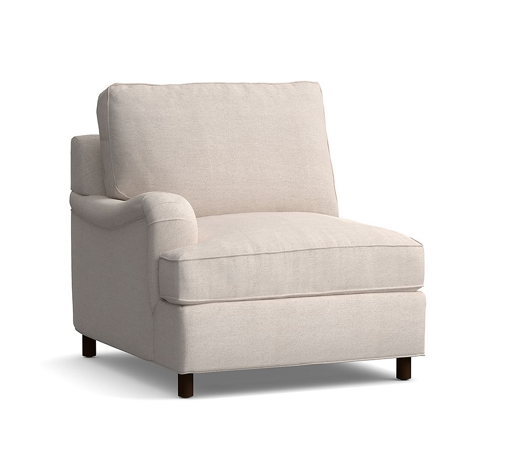 Build Your Own Box Edge PB English Arm Upholstered Sectional | Pottery Barn