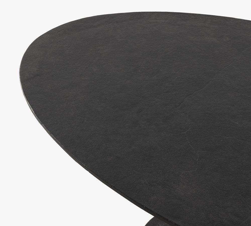 Collier Metal Oval Coffee Table | Pottery Barn