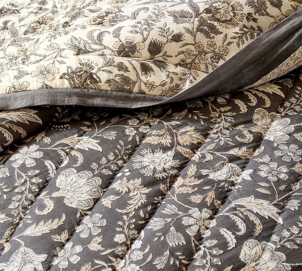 Bette Handcrafted Reversible Quilt & Shams | Pottery Barn