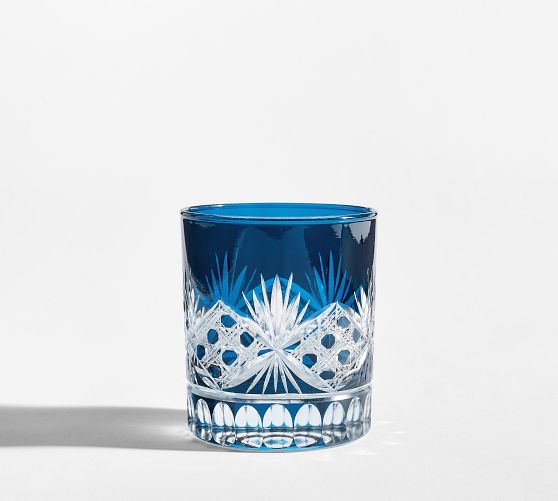 Antique Cut Double Old Fashioned Glasses | Pottery Barn