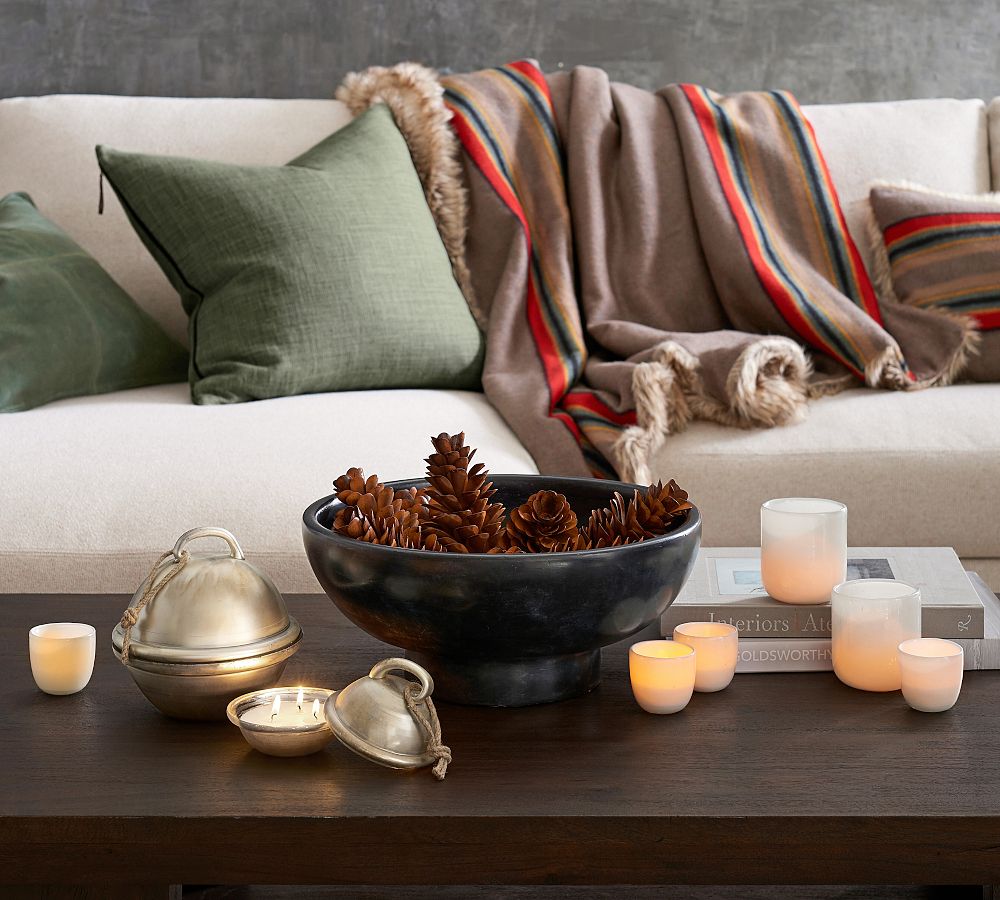 St. Jude Bell Shaped Scented Candles - Yuletide Spice | Pottery Barn