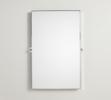 Linden Rectangular Pivot Mirror | Pottery Barn