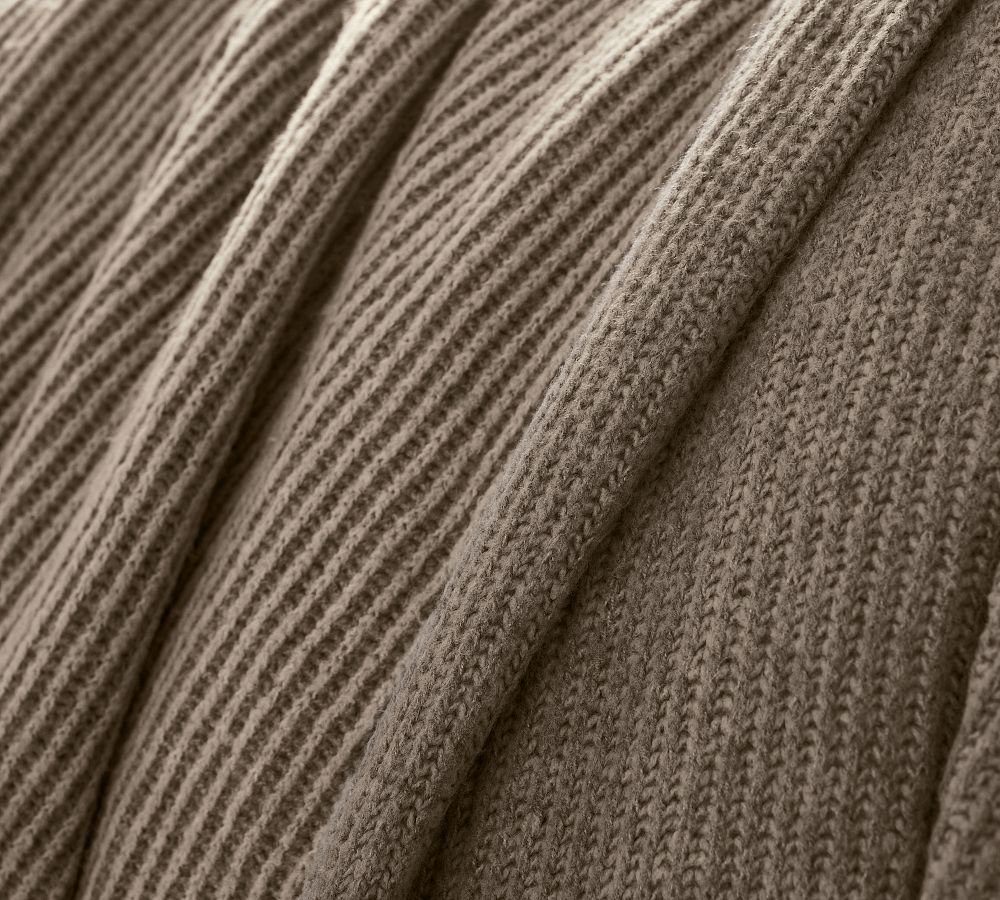 Reversible Rib Blanket | Pottery Barn