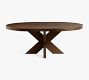 Modern Farmhouse Round Pedestal Extending Dining Table | Pottery Barn