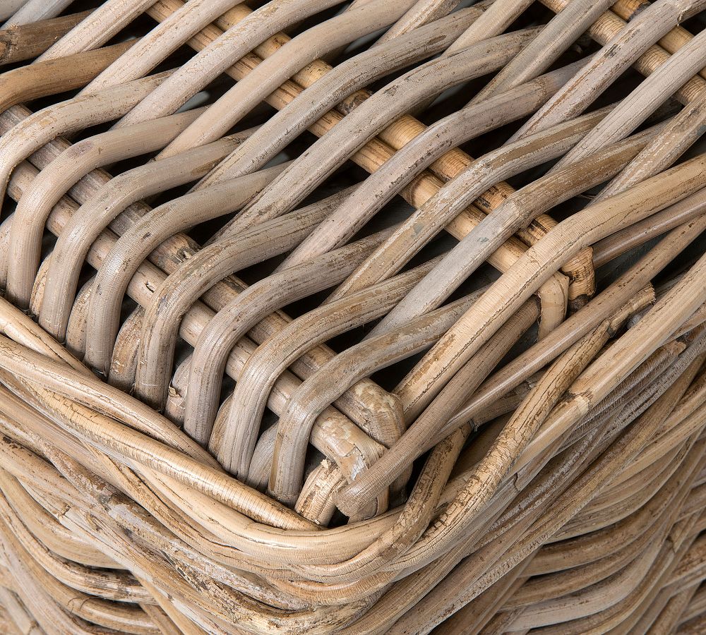 Rattan Storage Coffee Table | Pottery Barn