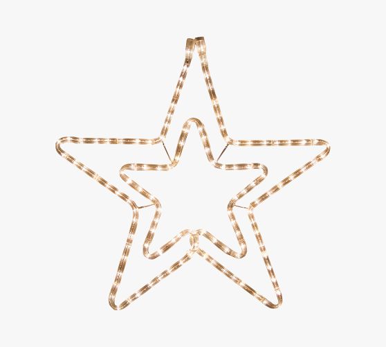 Warm White LED Star | Pottery Barn