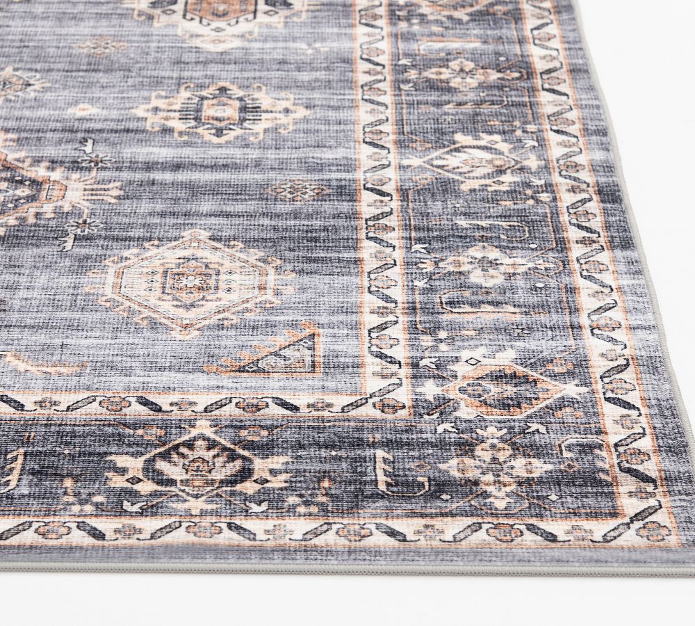 Mira Washable Rug | Pottery Barn