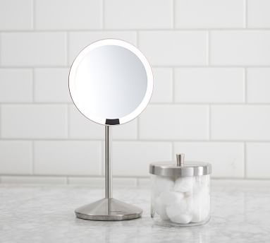 Simplehuman® Sensor LED Makeup Mirror | Pottery Barn