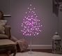 Lit Colored Crackle Bell Trees | Pottery Barn