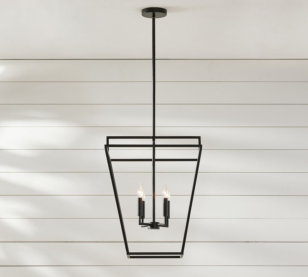 Prescott Outdoor Metal Pendant | Pottery Barn