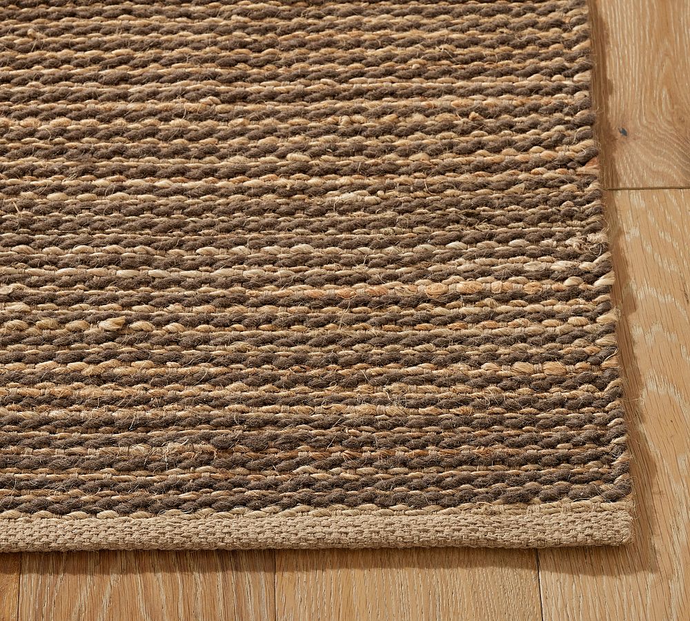 Braxton Wool Jute Rug | Pottery Barn