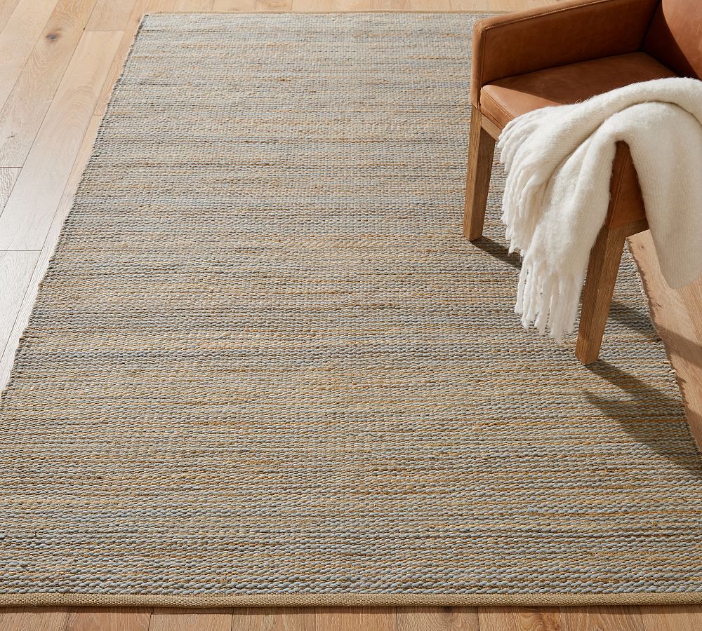 Braxton Wool Jute Rug | Pottery Barn
