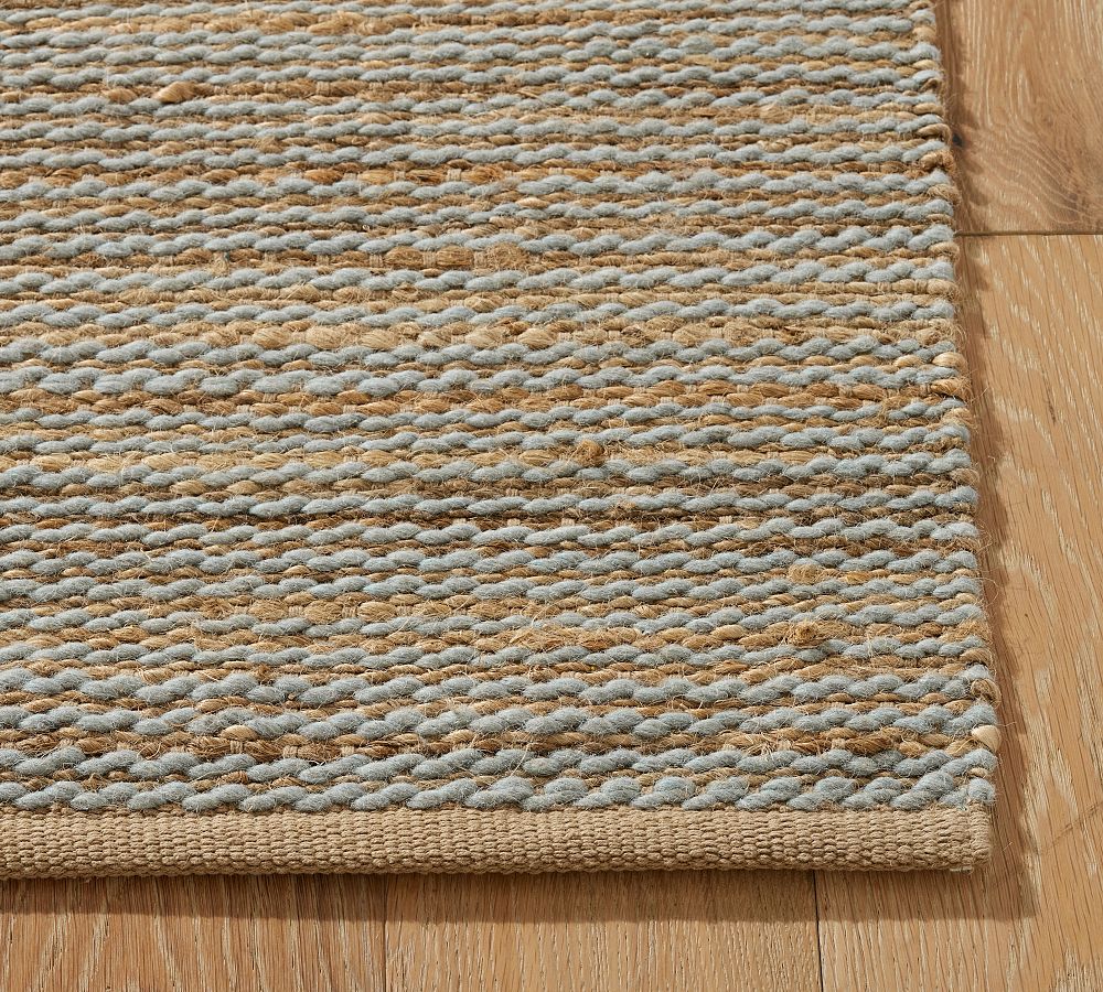 Braxton Wool Jute Rug | Pottery Barn