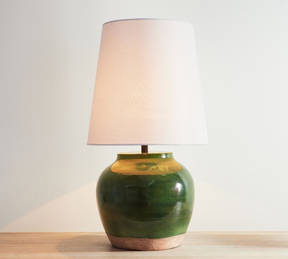 Miller Ceramic Bedside Lamp | Pottery Barn