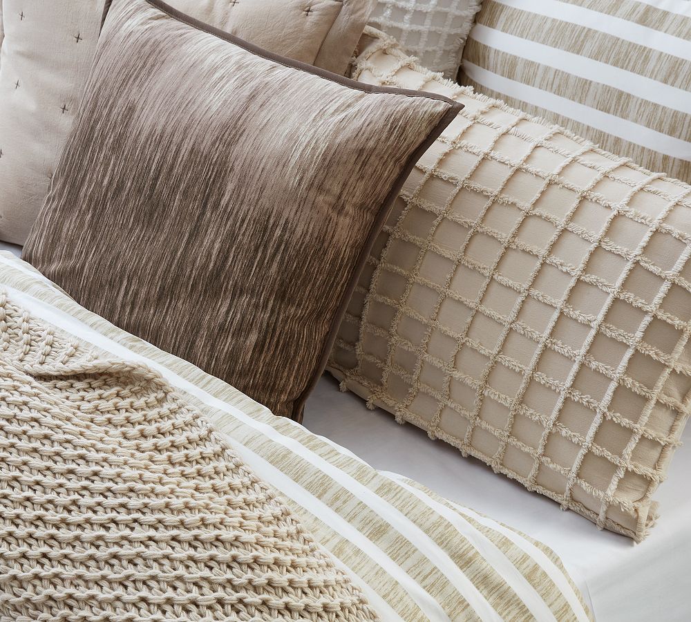 Arlette Cotton Duvet Cover | Pottery Barn