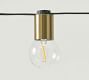 Brass Solar Globe String Lights - 26' | Pottery Barn