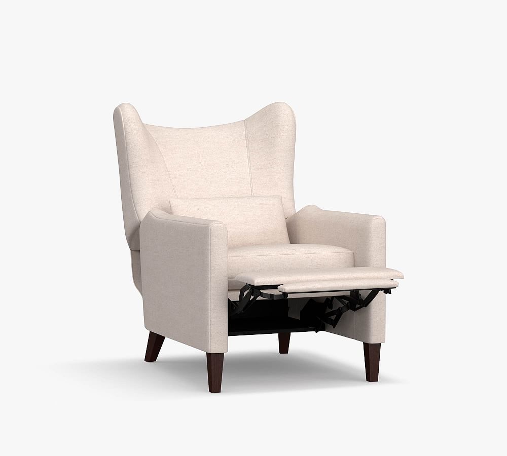 Champlain Square Arm Upholstered Recliner | Pottery Barn