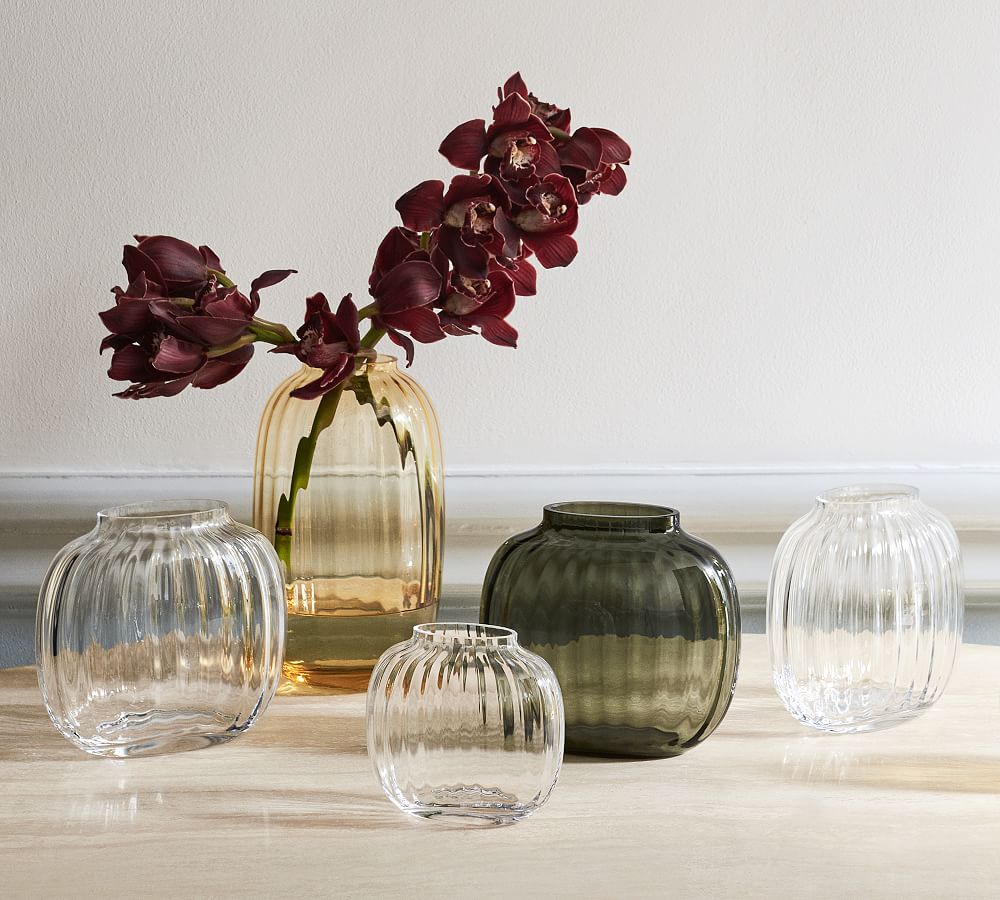 Holmegaard Primula Oval Vase | Pottery Barn