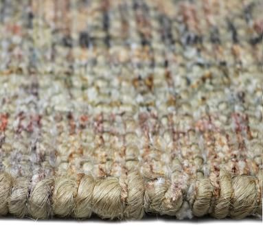 Lorre Handwoven Jute Chenille Rug | Pottery Barn