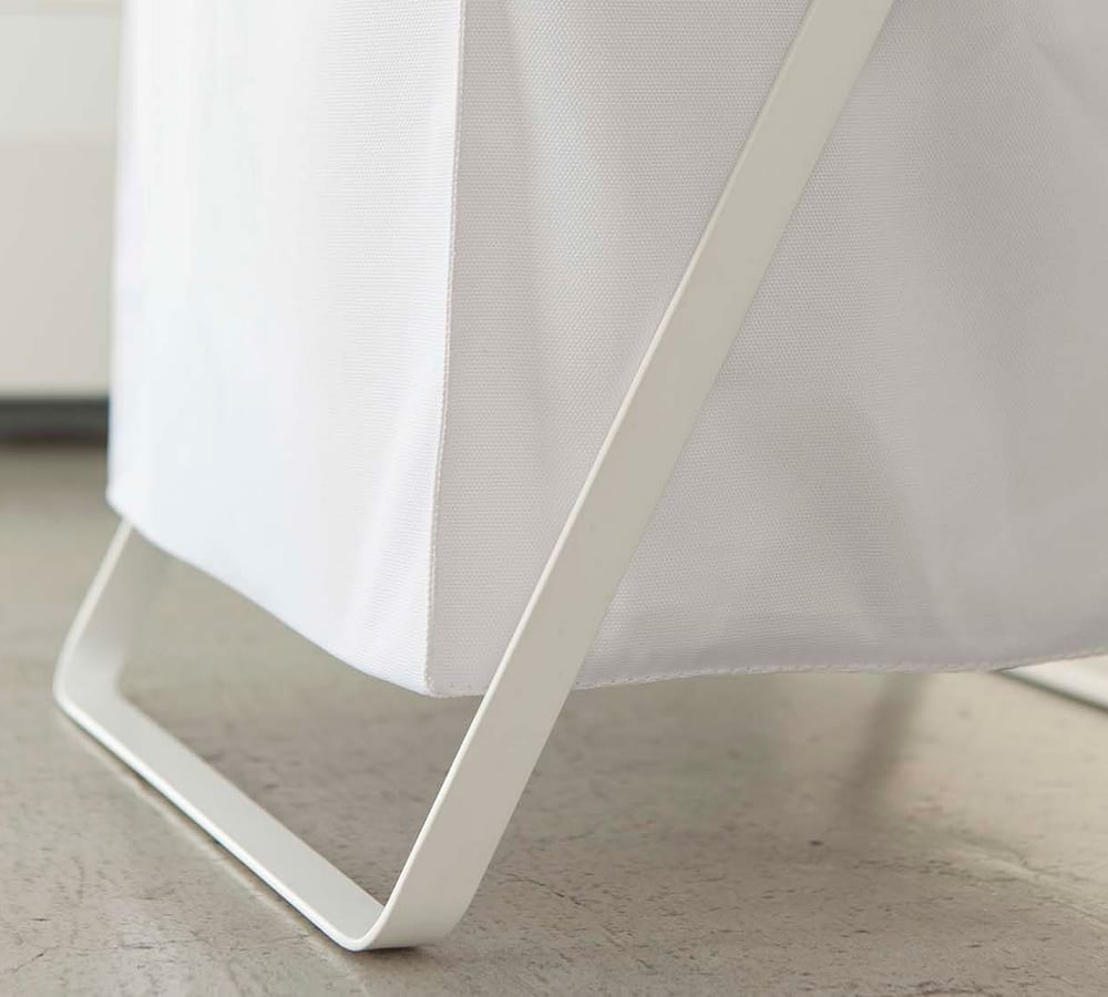 Yamazaki Square Foldable Laundry Hamper | Pottery Barn