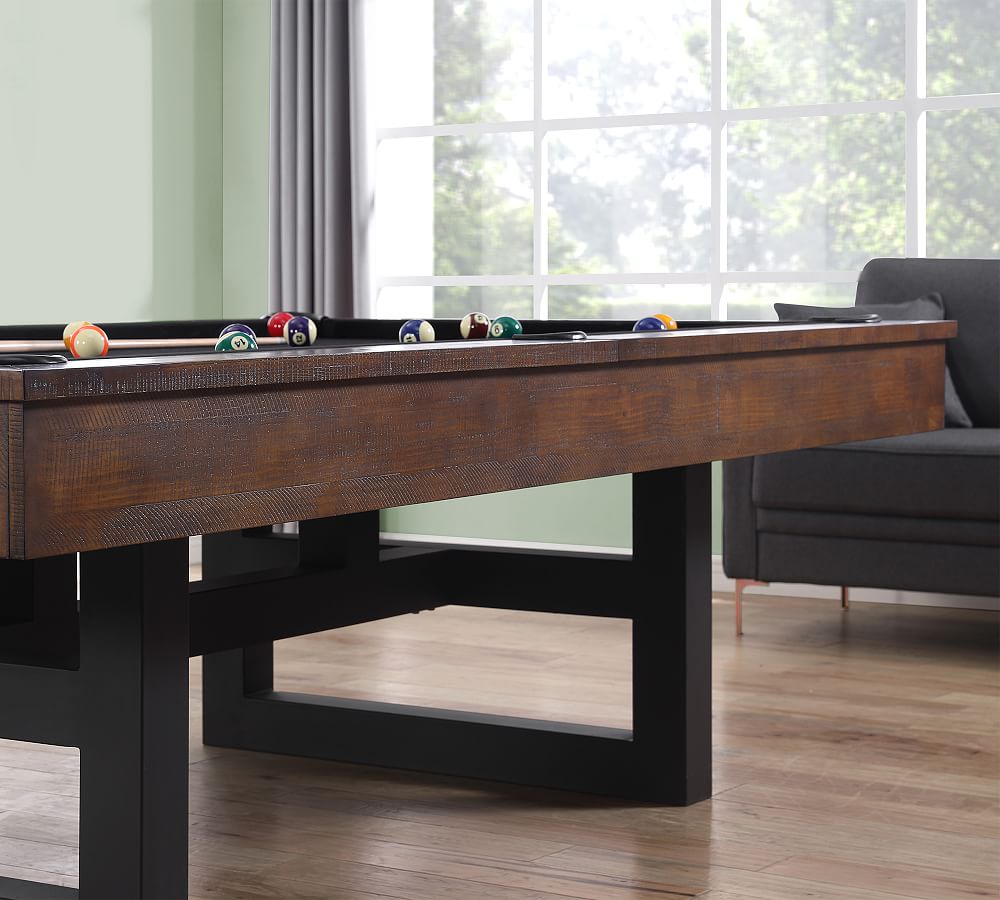 Griffin Pool Table with Table Tennis Cover | Pottery Barn