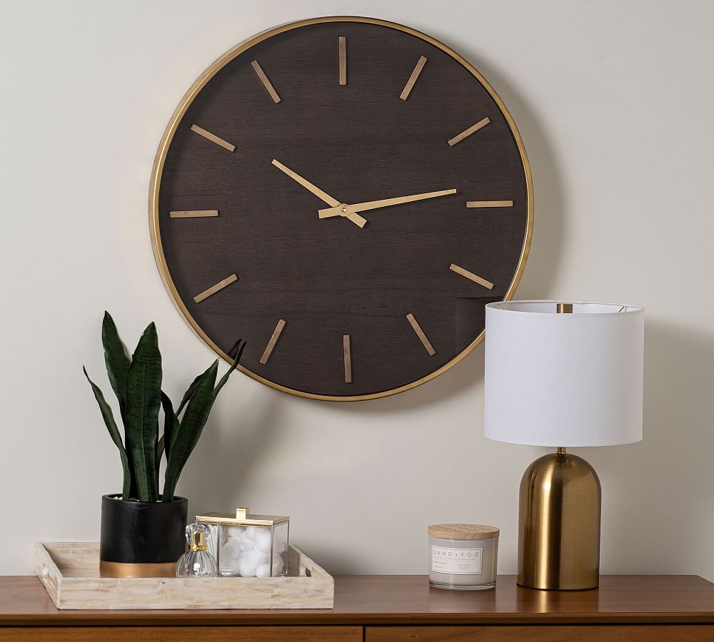 Beck Round Wall Clock- 24" | Pottery Barn