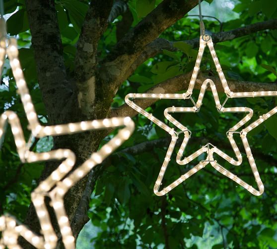 Warm White LED Star | Pottery Barn