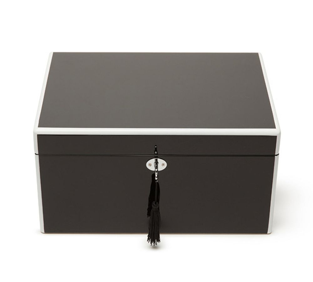 Audrey Lacquered Jewelry Box | Pottery Barn
