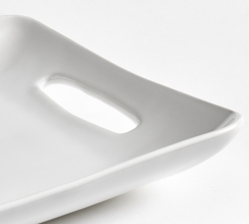 Mason Stoneware Rectangular Serving Trays | Pottery Barn