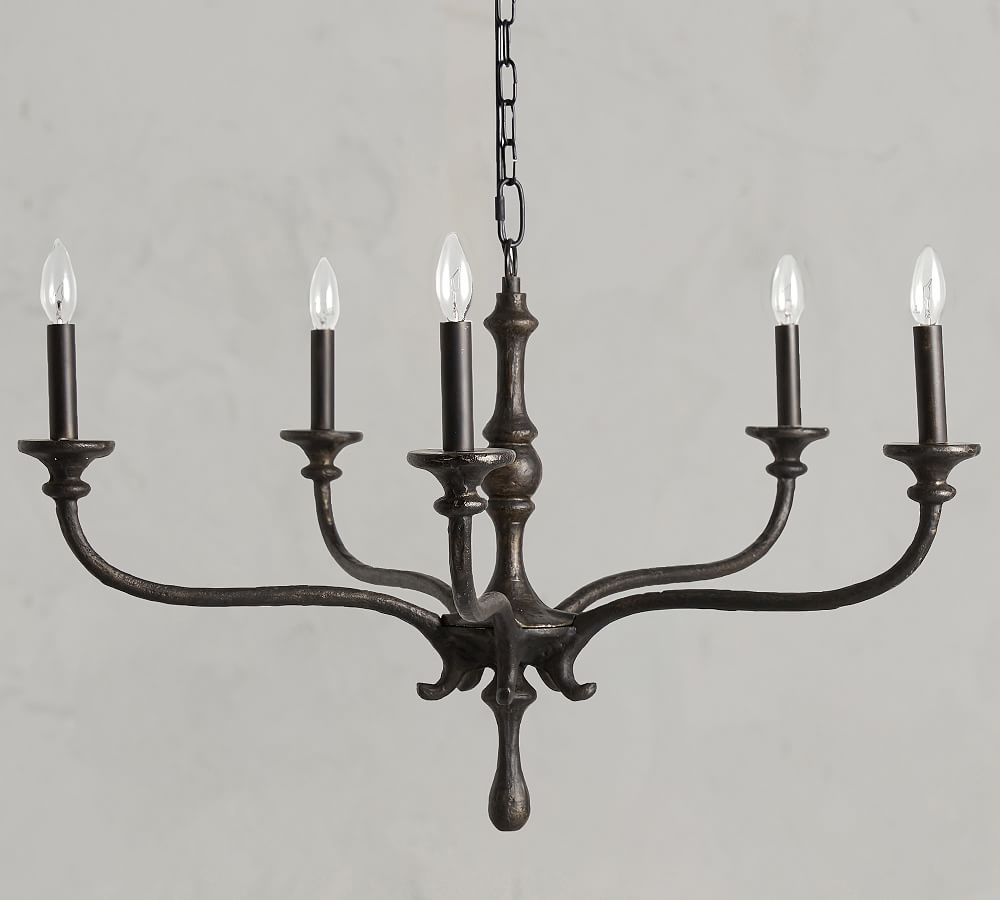 Lockhart Forged Iron Chandelier
