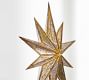 Gold Mirrored Star Christmas Tree Topper | Pottery Barn